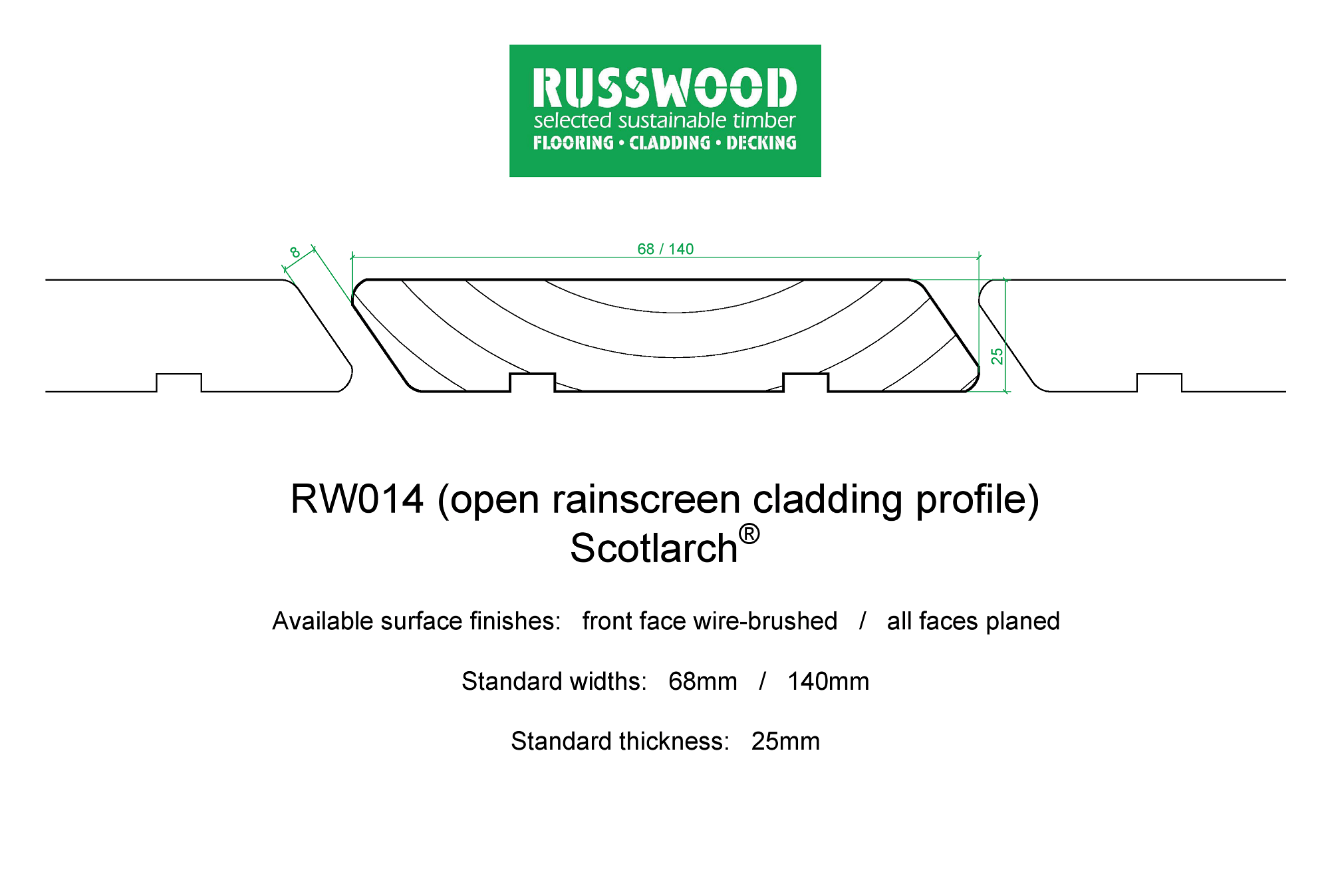 Scotlarch - Scottish Larch Cladding | Russwood Quality Timber Products