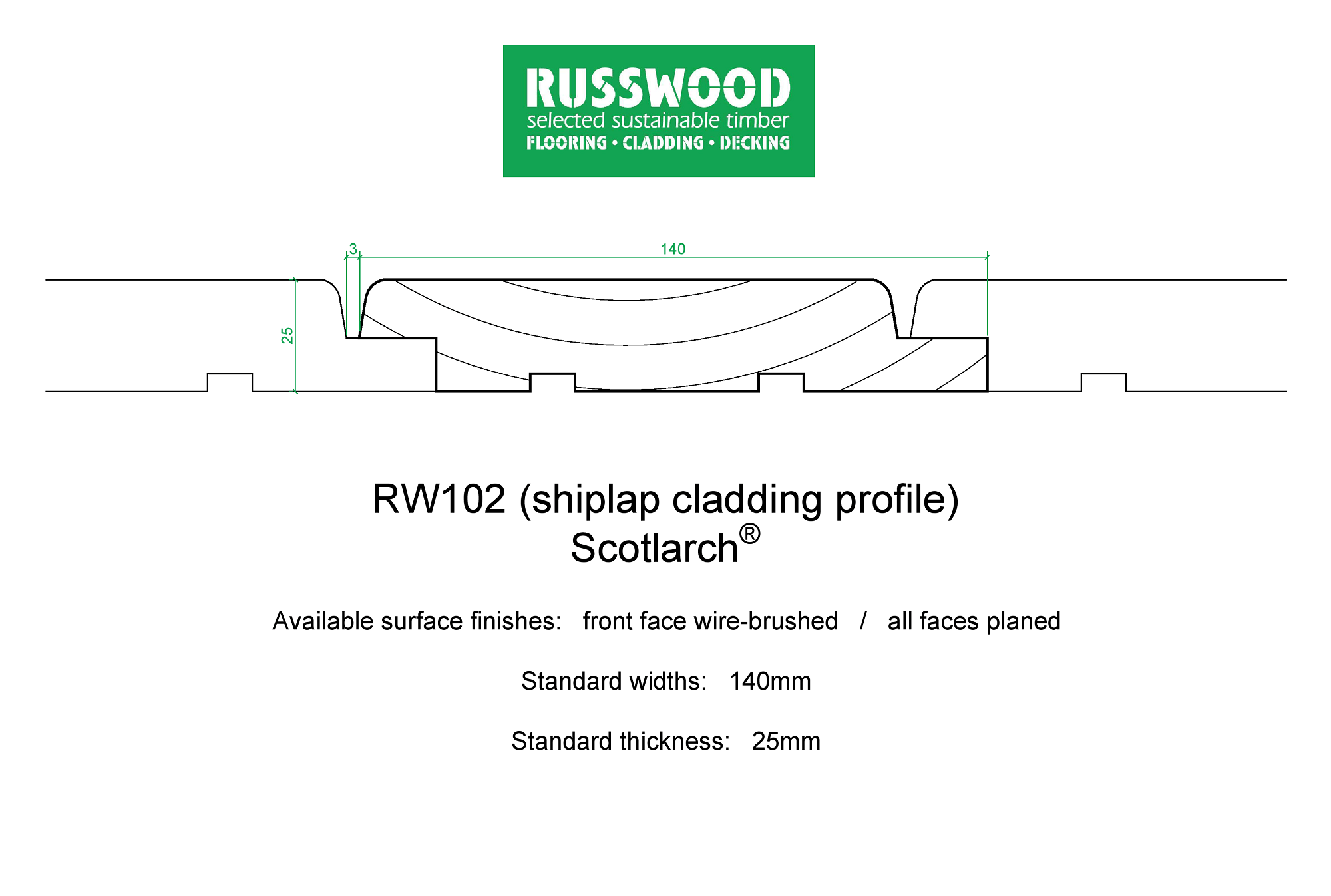 Scotlarch - Scottish Larch Cladding | Russwood Quality Timber Products