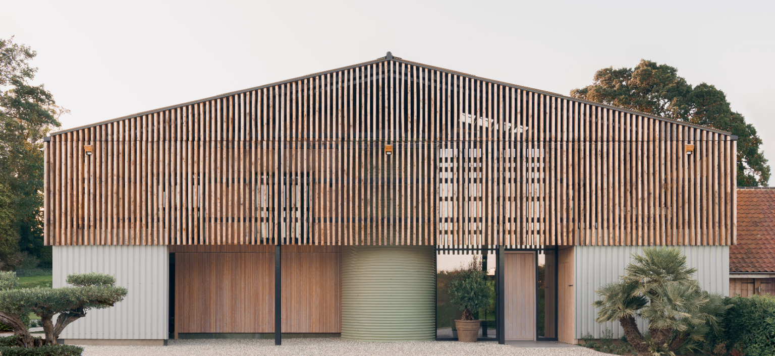 Timber fins in modern architecture: innovative solutions for secret ...
