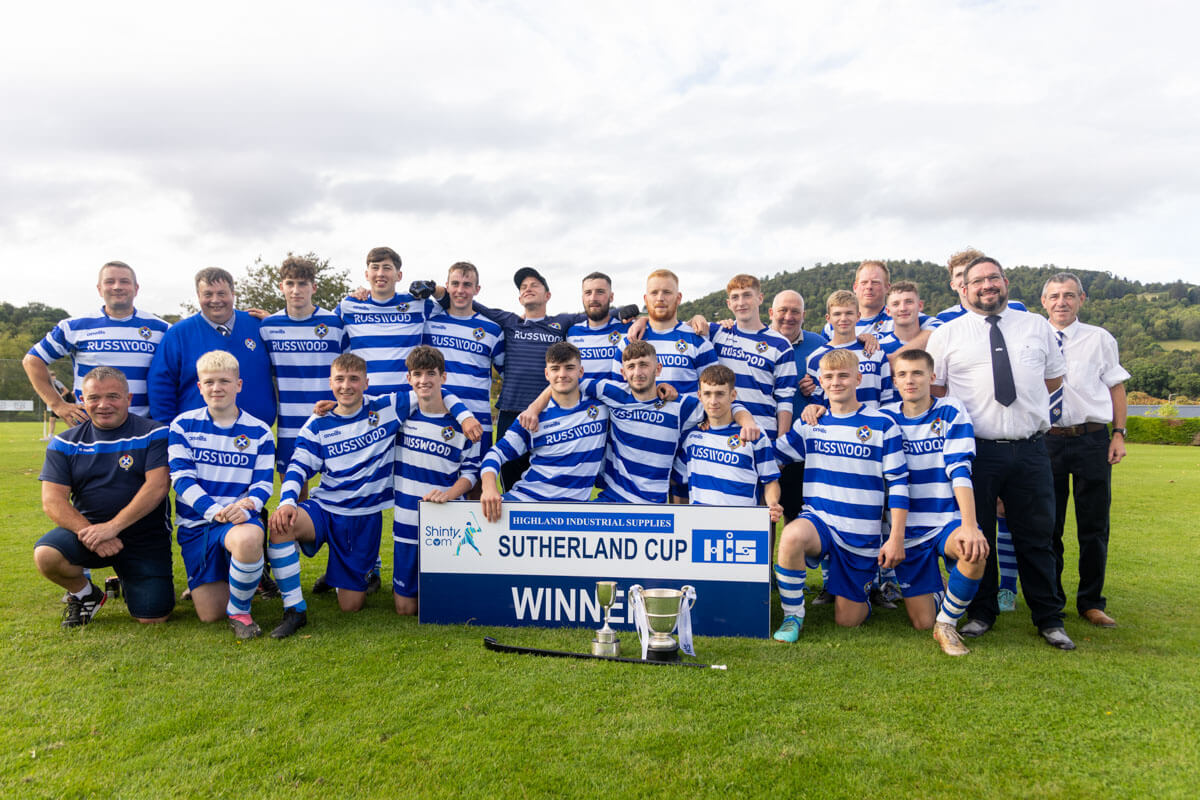 Newtonmore win the Centenary Sutherland Cup final | Russwood