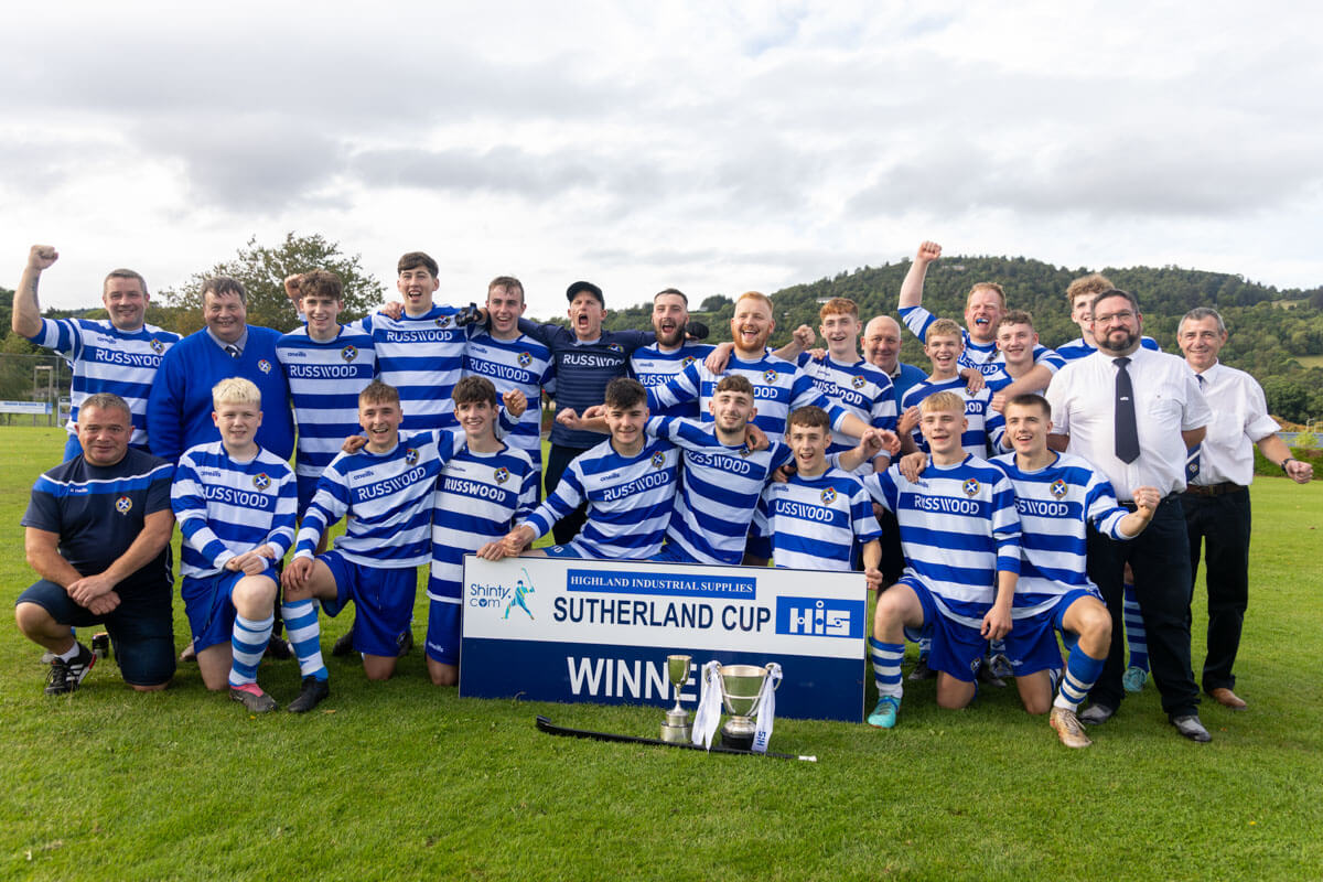 Newtonmore win the Centenary Sutherland Cup final | Russwood